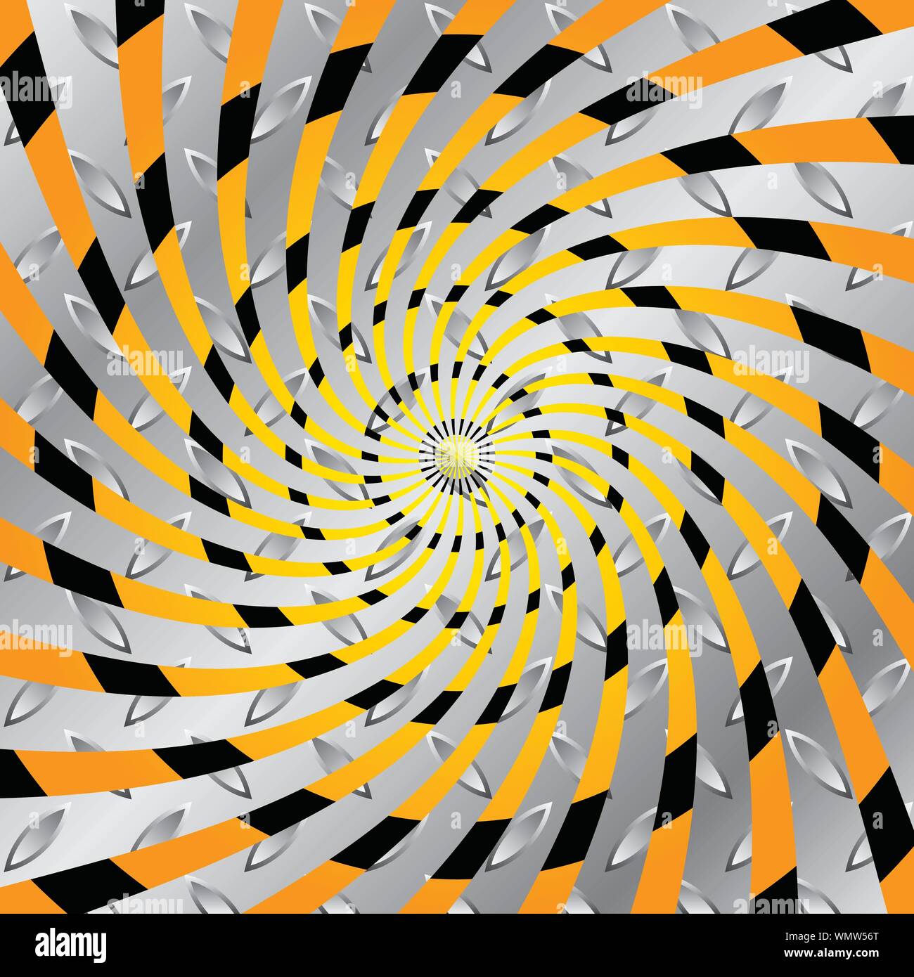 Twirling, swirling warning background design Stock Vector Image & Art ...