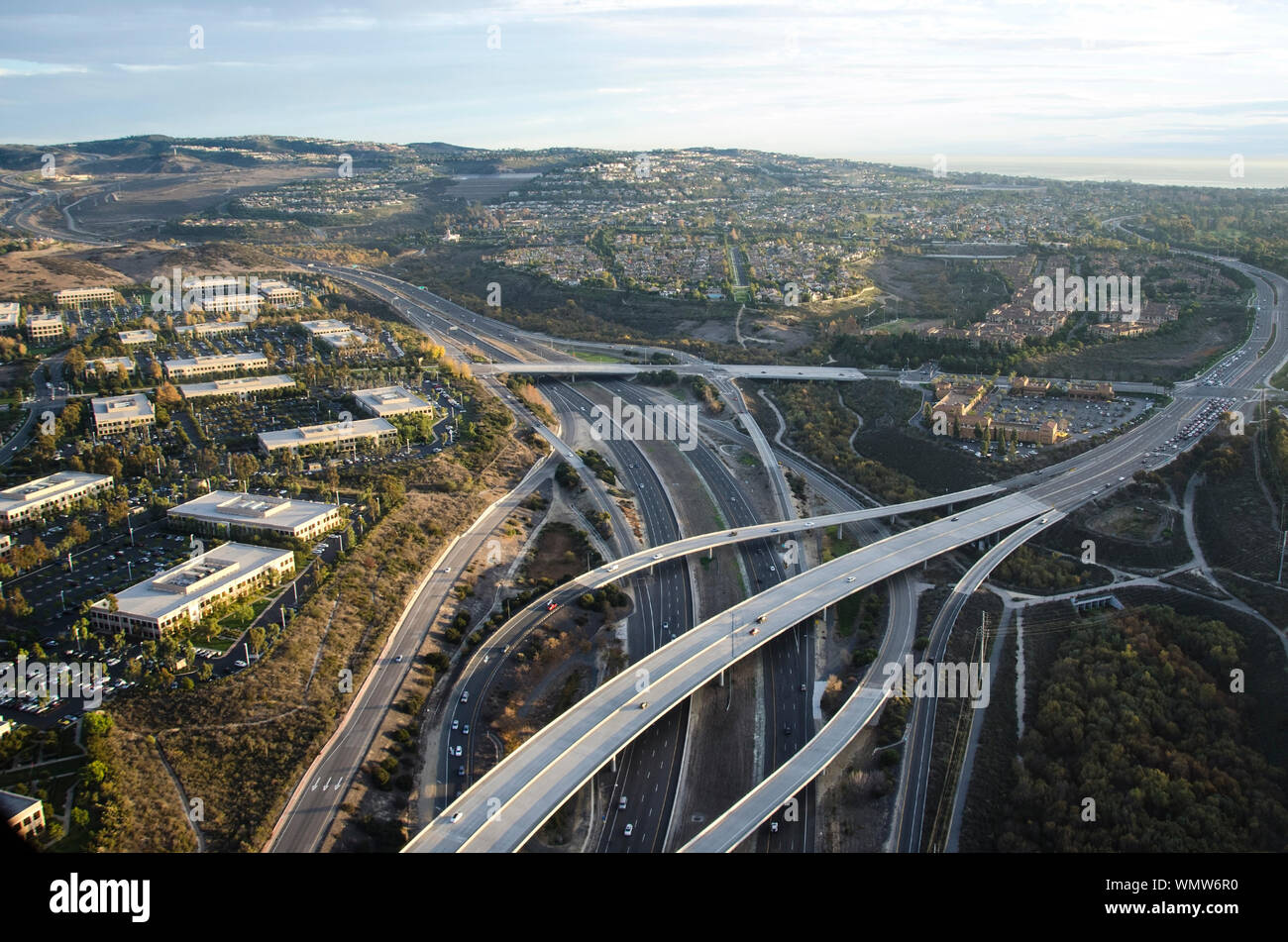 Aerial of roads hi-res stock photography and images - Alamy