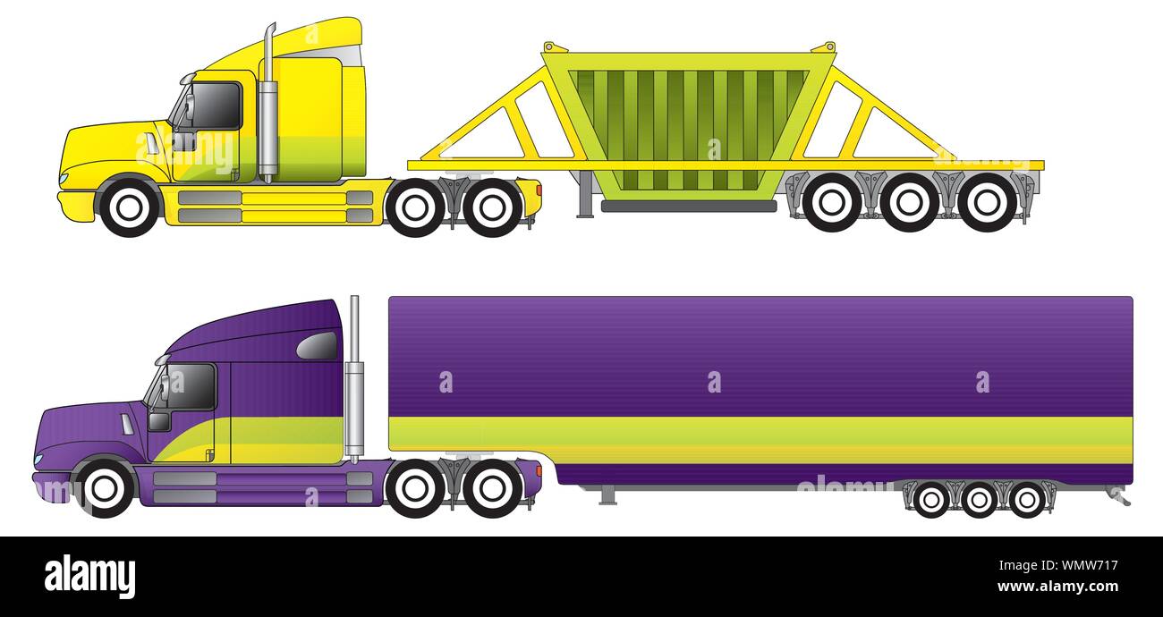 Conventional reefer Stock Vector Images - Alamy