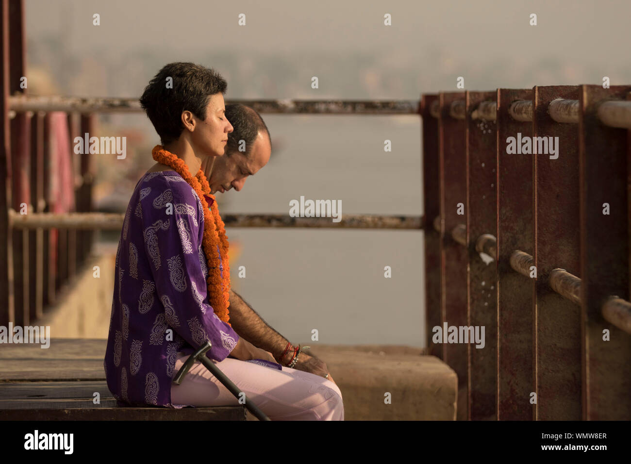 When people connect with their inner self Stock Photo - Alamy