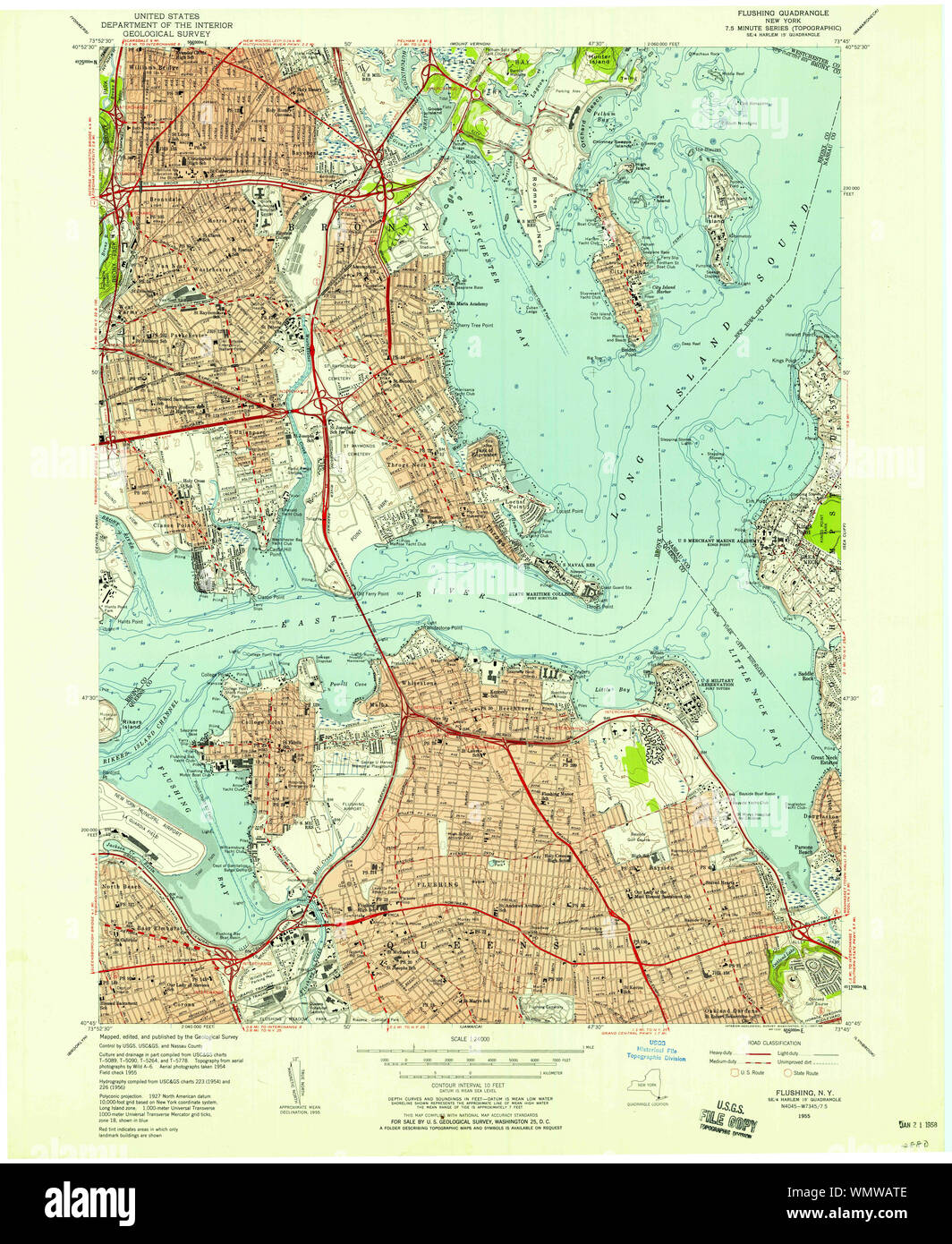 Flushing new york Cut Out Stock Images & Pictures - Alamy