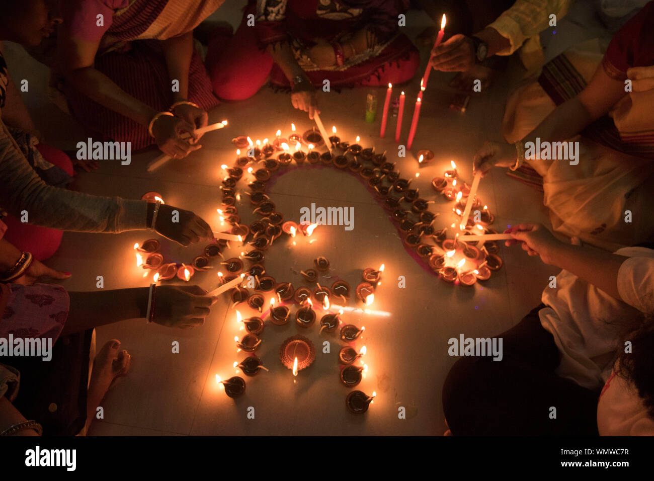 Spirit of festivals in India Stock Photo - Alamy