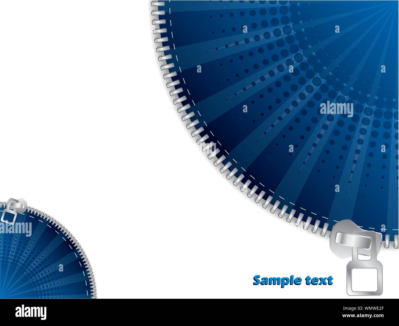 Zippered effects background template design Stock Vector Image & Art ...