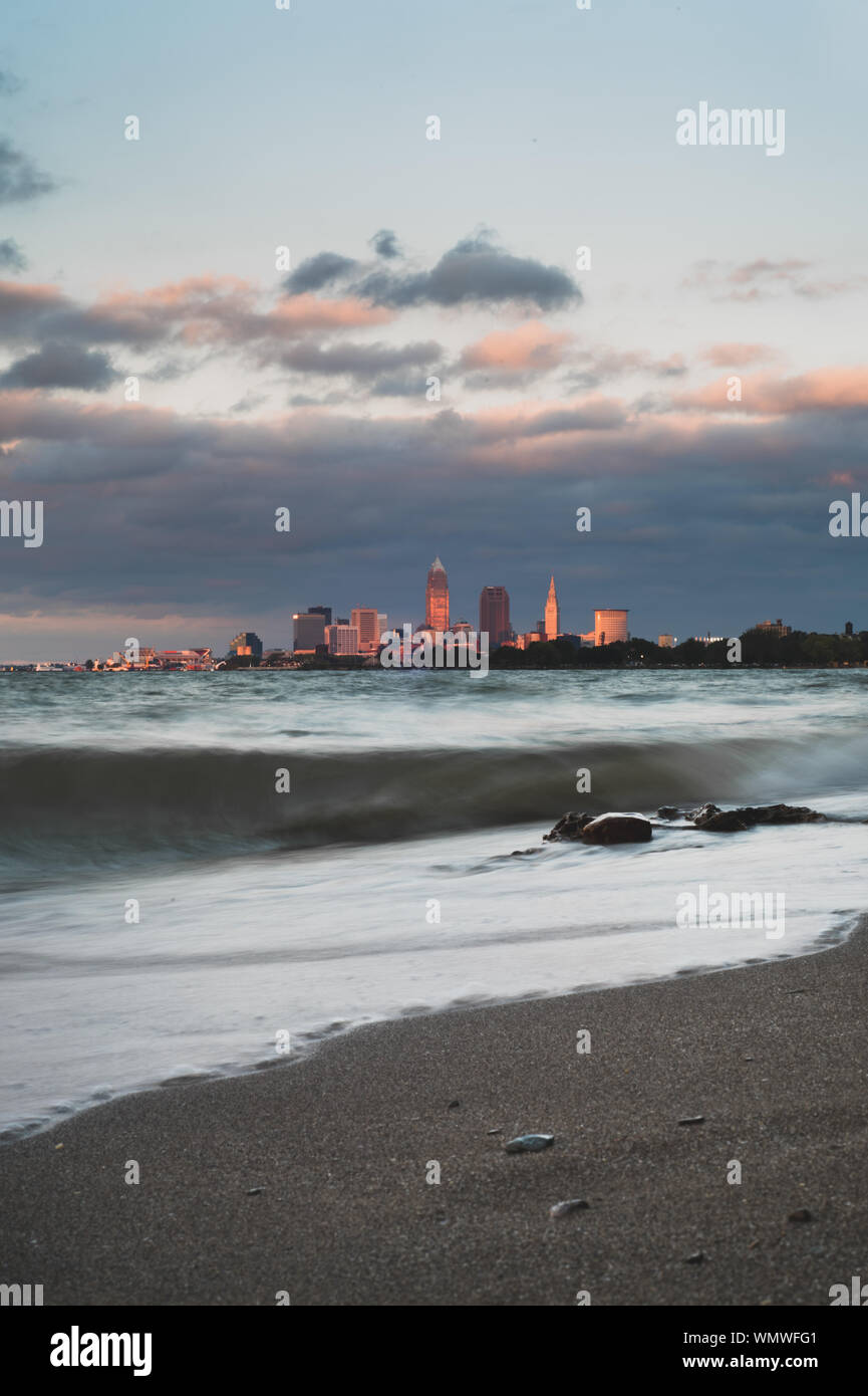 Cleveland metroparks beach hi-res stock photography and images - Alamy