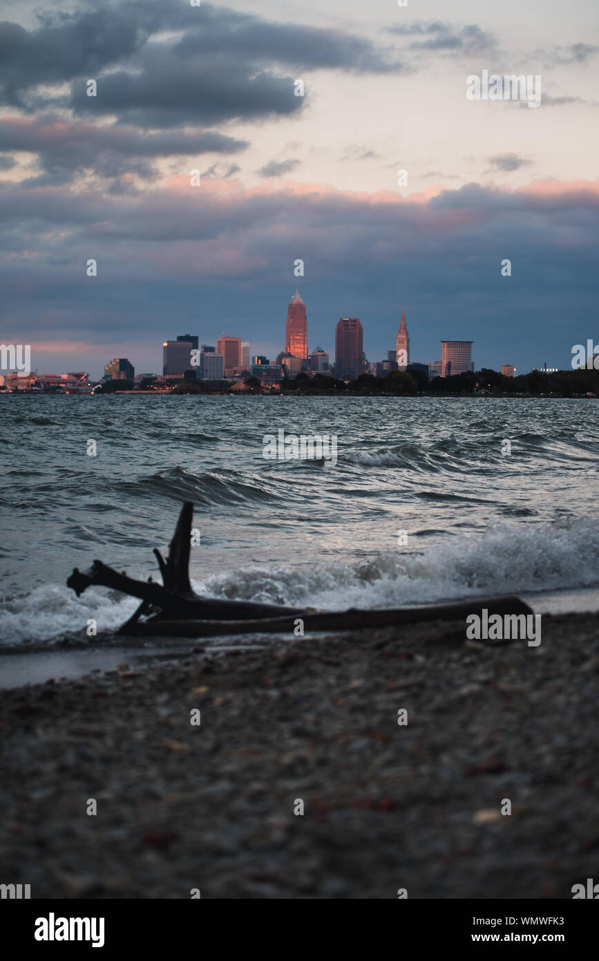 Cleveland metroparks beach hi-res stock photography and images - Alamy