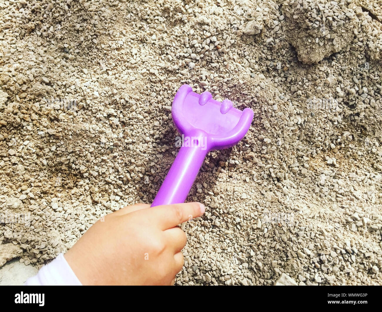Raking sand hi-res stock photography and images - Alamy