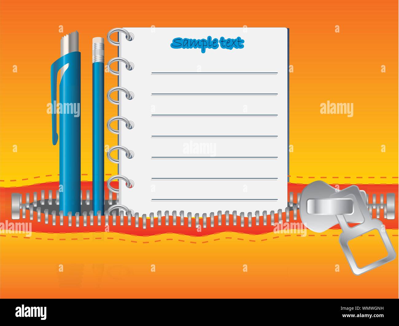 Notes in pocket Stock Vector Image & Art - Alamy