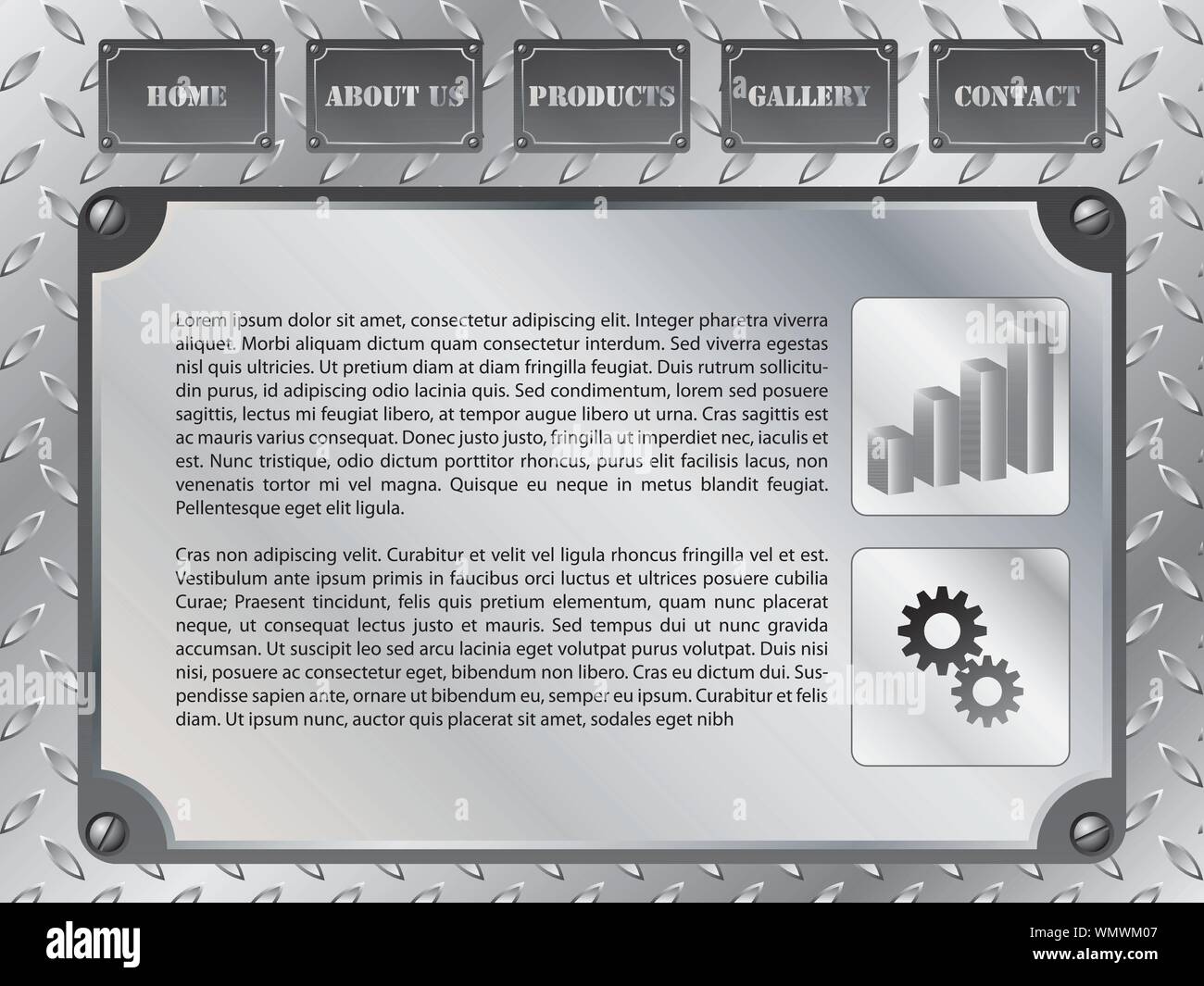 Web template 11 Stock Vector Image & Art - Alamy