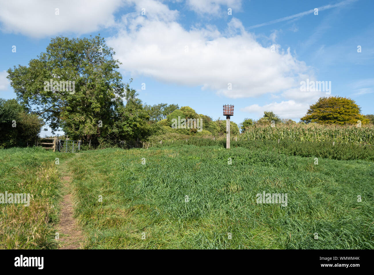 Exton Beacon in commemoration of the Queens Diamond Jubilee 2012 ...