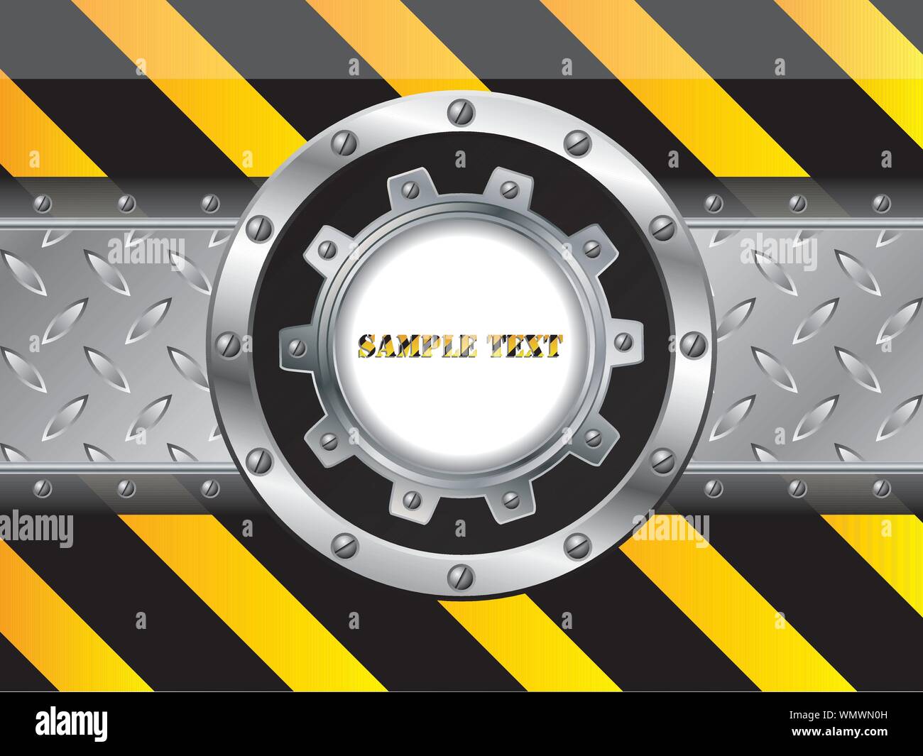 Striped construction design background Stock Vector Image & Art - Alamy