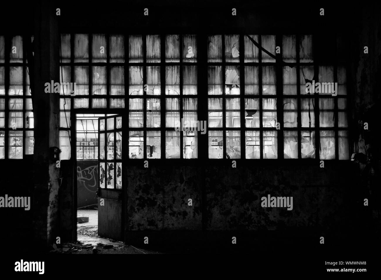 Factory door hi-res stock photography and images - Alamy