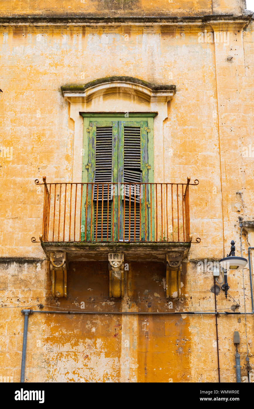 Matera balcony hi-res stock photography and images - Alamy