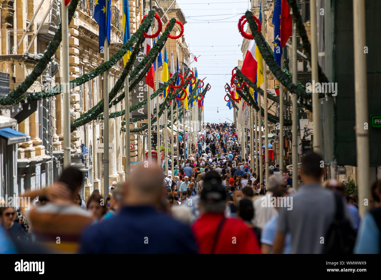 Downtown valetta hi-res stock photography and images - Alamy