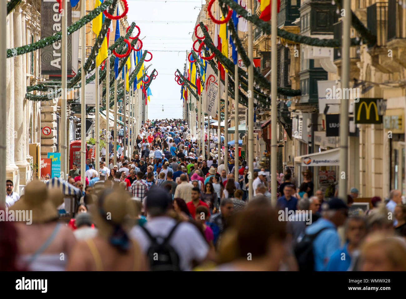 Downtown valetta hi-res stock photography and images - Alamy
