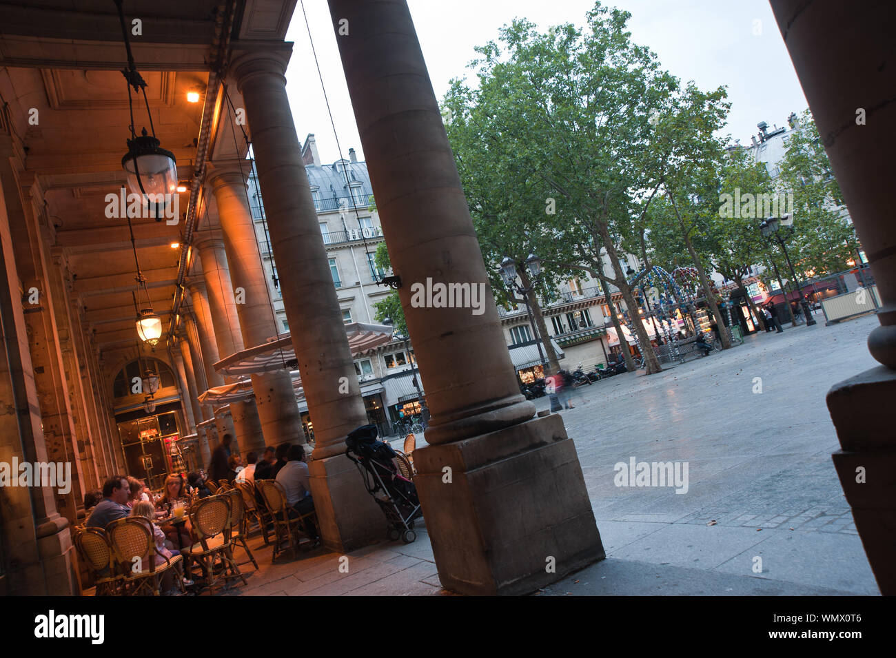 Paris, Palais Royal, Cafe Le Nemours Stock Photo - Alamy