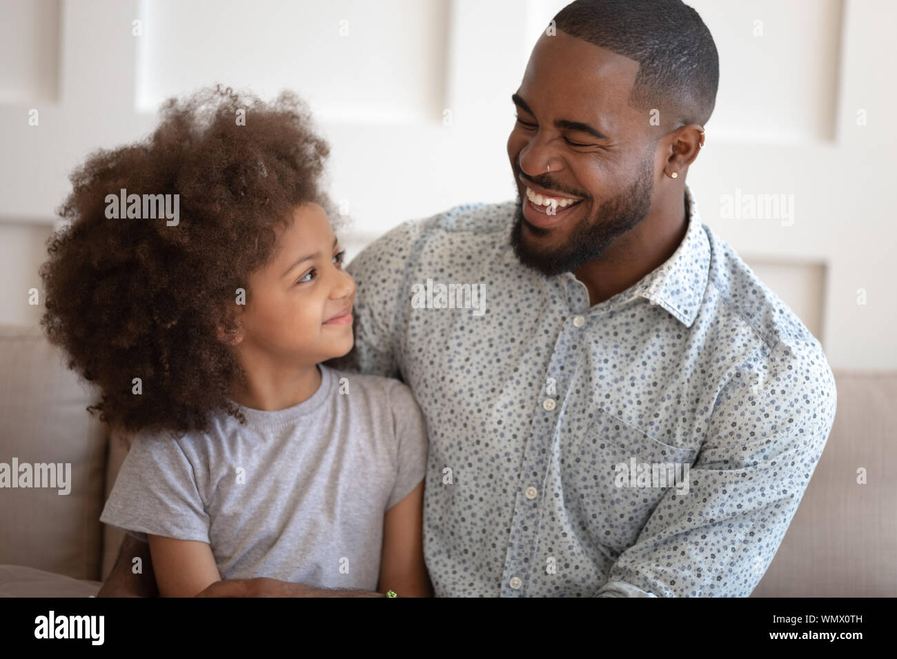 Conversation cuddling hi-res stock photography and images - Alamy