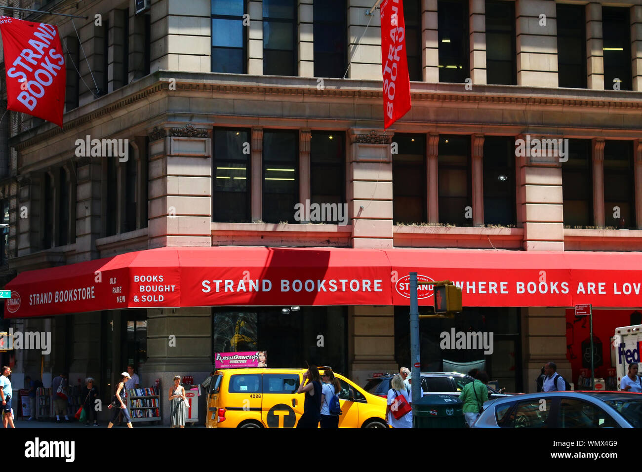 Strand Bookstore, known for its '18 miles of books' slogan, is the New ...