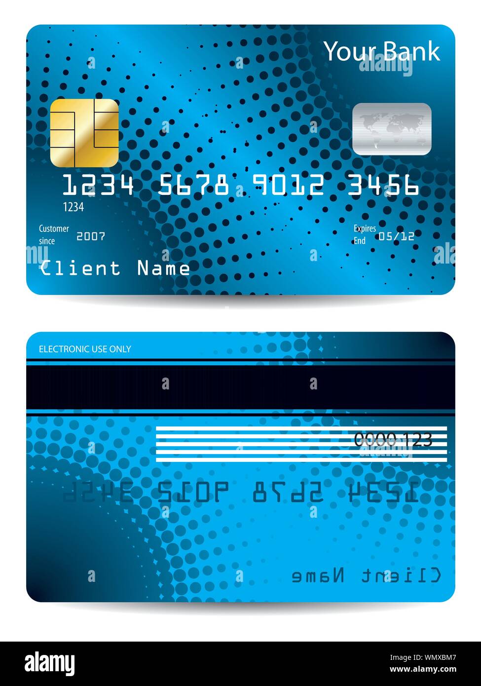 Visa debit Stock Vector Images - Alamy
