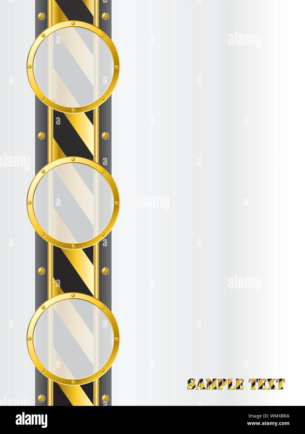 Golden construction/techno backdrop Stock Vector Image & Art - Alamy