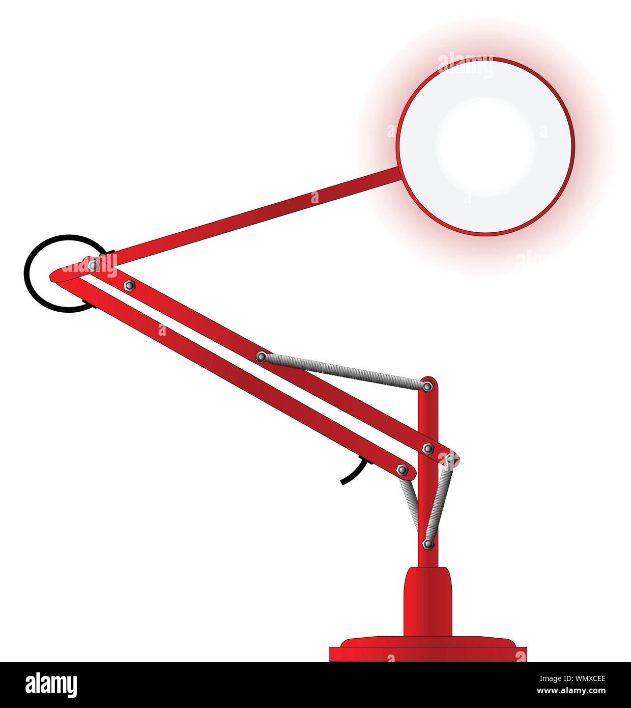 Anglepoise lamp drawing hi-res stock photography and images - Alamy