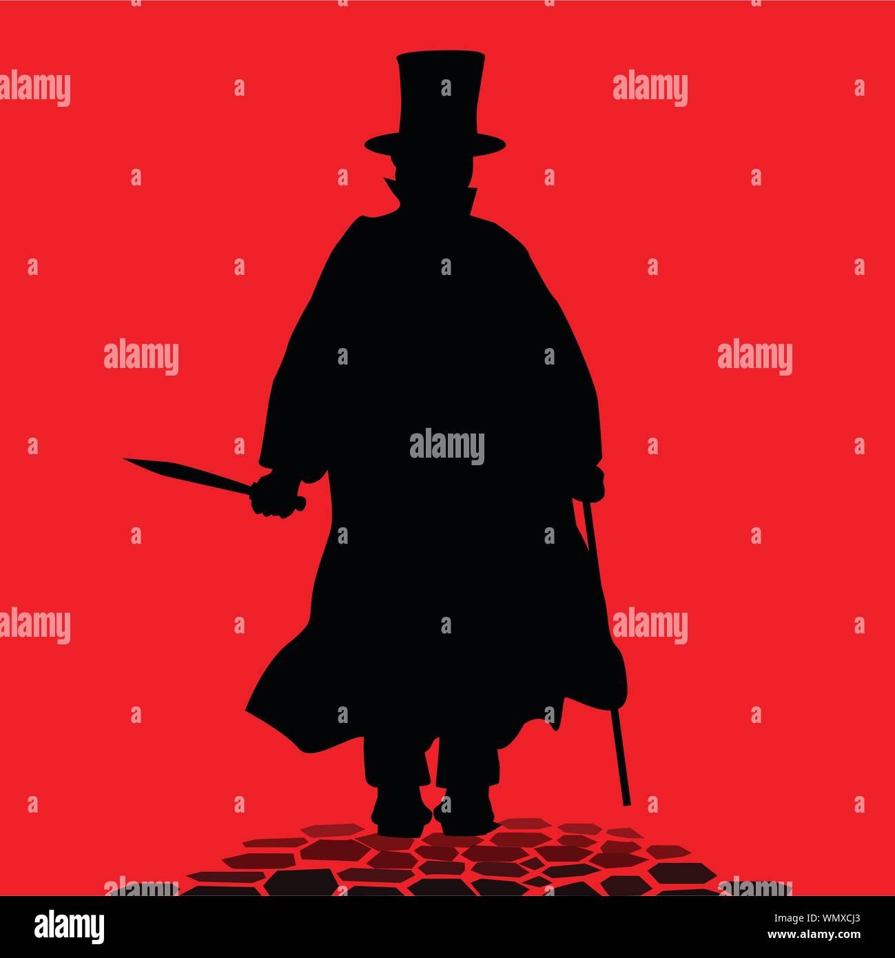 Jack the Ripper Stock Vector Image & Art - Alamy