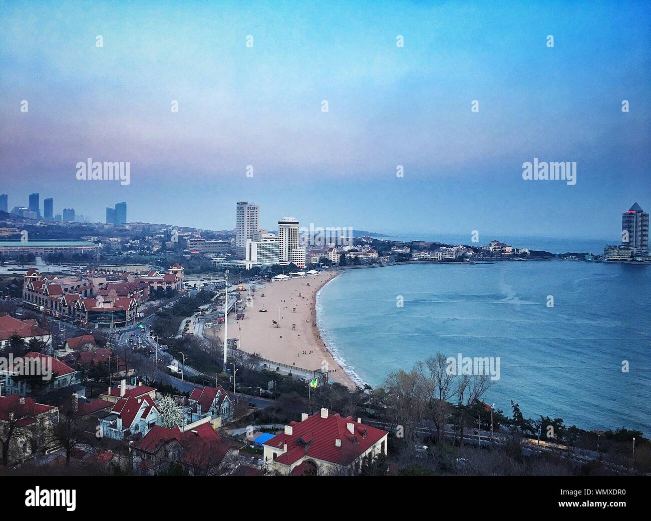 Qingdao china aerial hi-res stock photography and images - Alamy