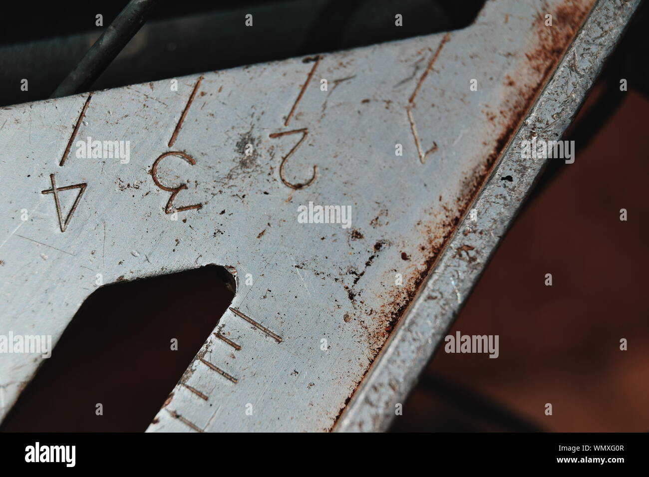 Metallic Ruler High Resolution Stock Photography and Images - Alamy