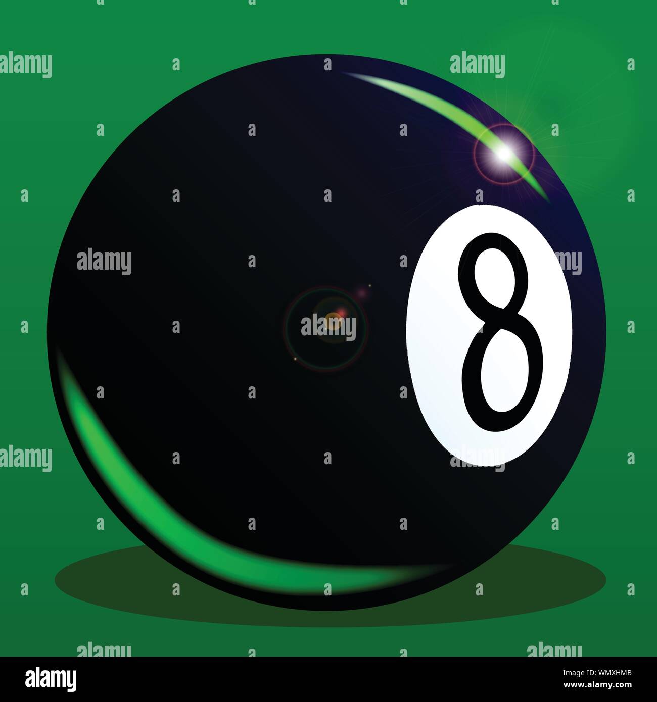 Pool ball drawing hi-res stock photography and images - Alamy