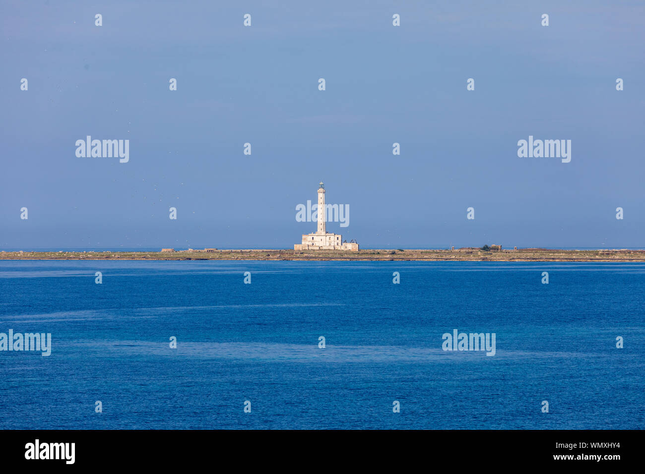 Italy, Apulia, Province of Lecce, Gallipoli. Isola Sant'Andrea ...