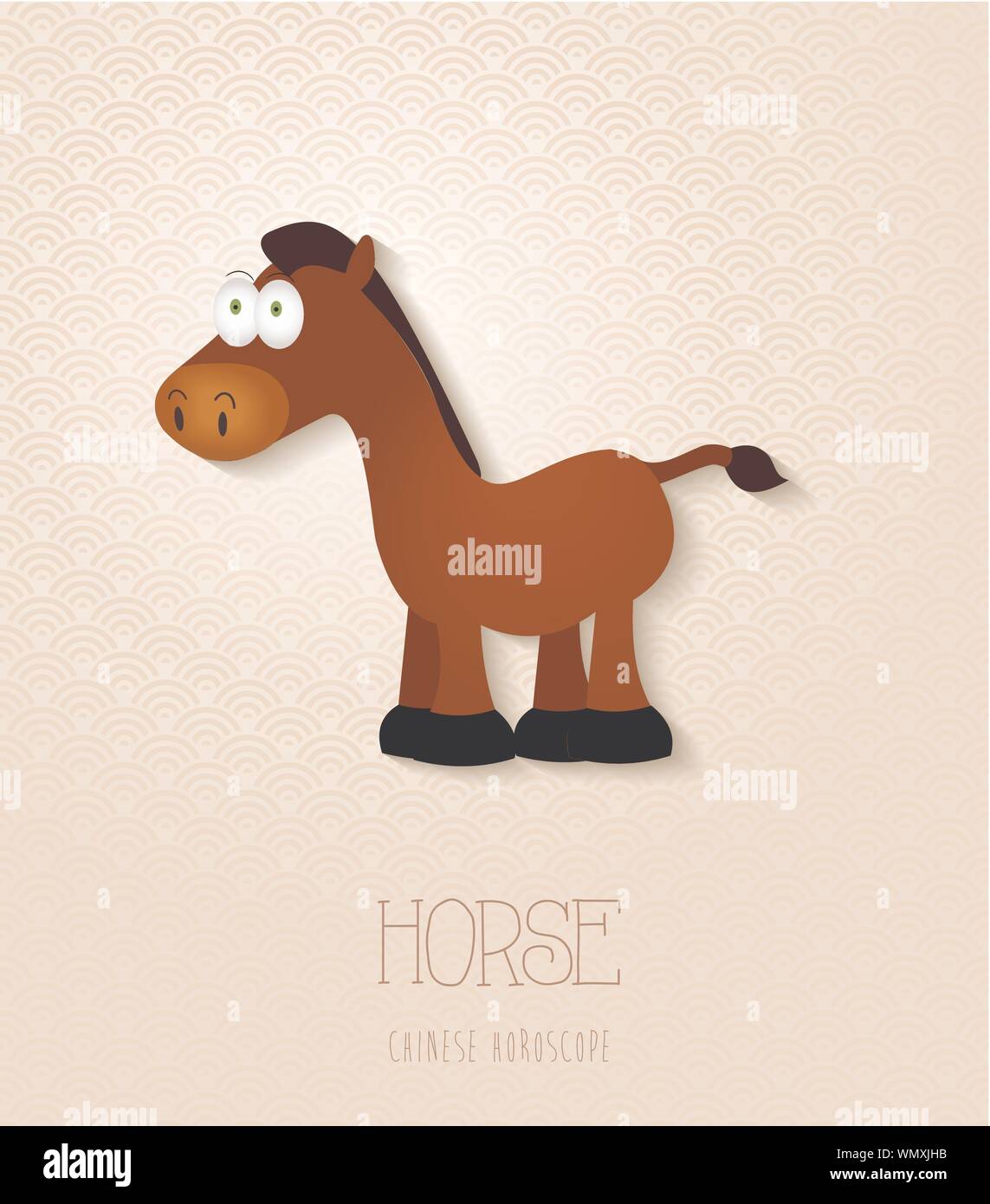 Chinese zodiac year horse Stock Vector Images - Alamy