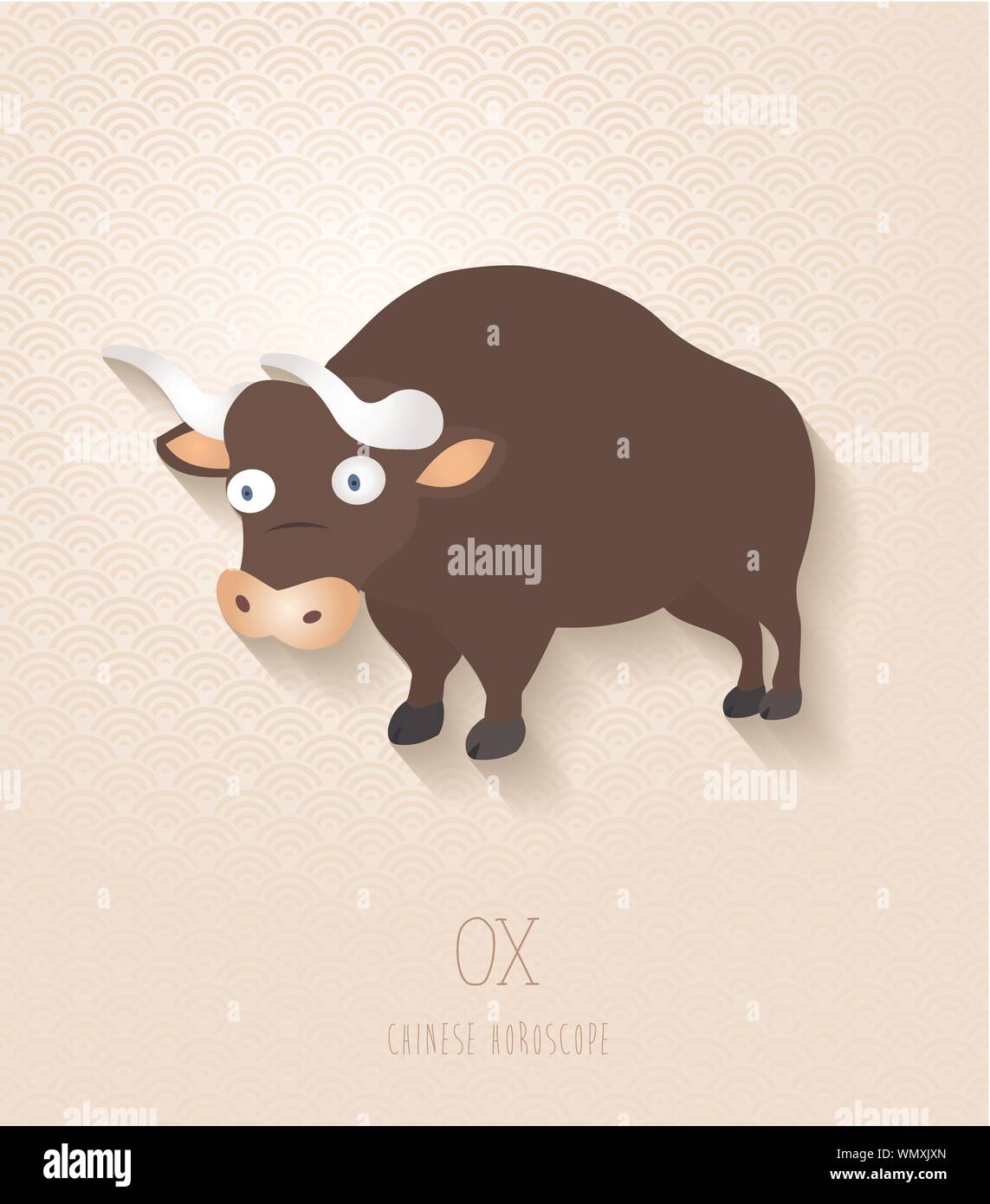 Chinese zodiac set Year of the Ox Stock Vector Image & Art - Alamy