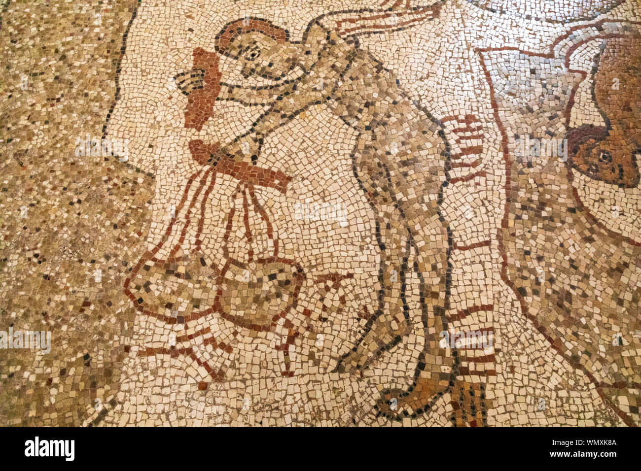 Italy, Apulia, Province of Lecce, Otranto. June 4, 2019. Interior of ...