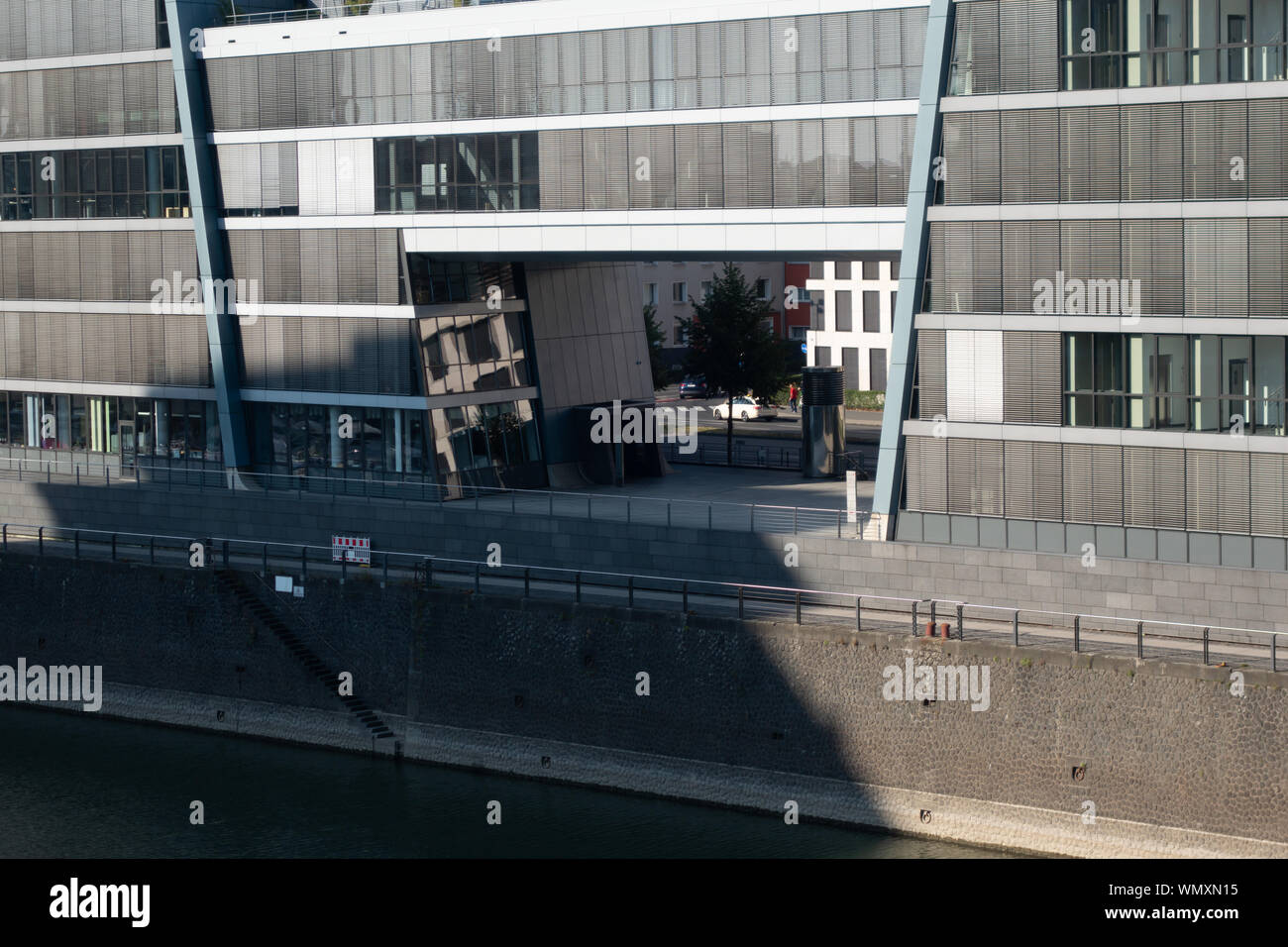 Building of Microsoft Deutschland GmbH in Rheinauhafen, Cologne ...