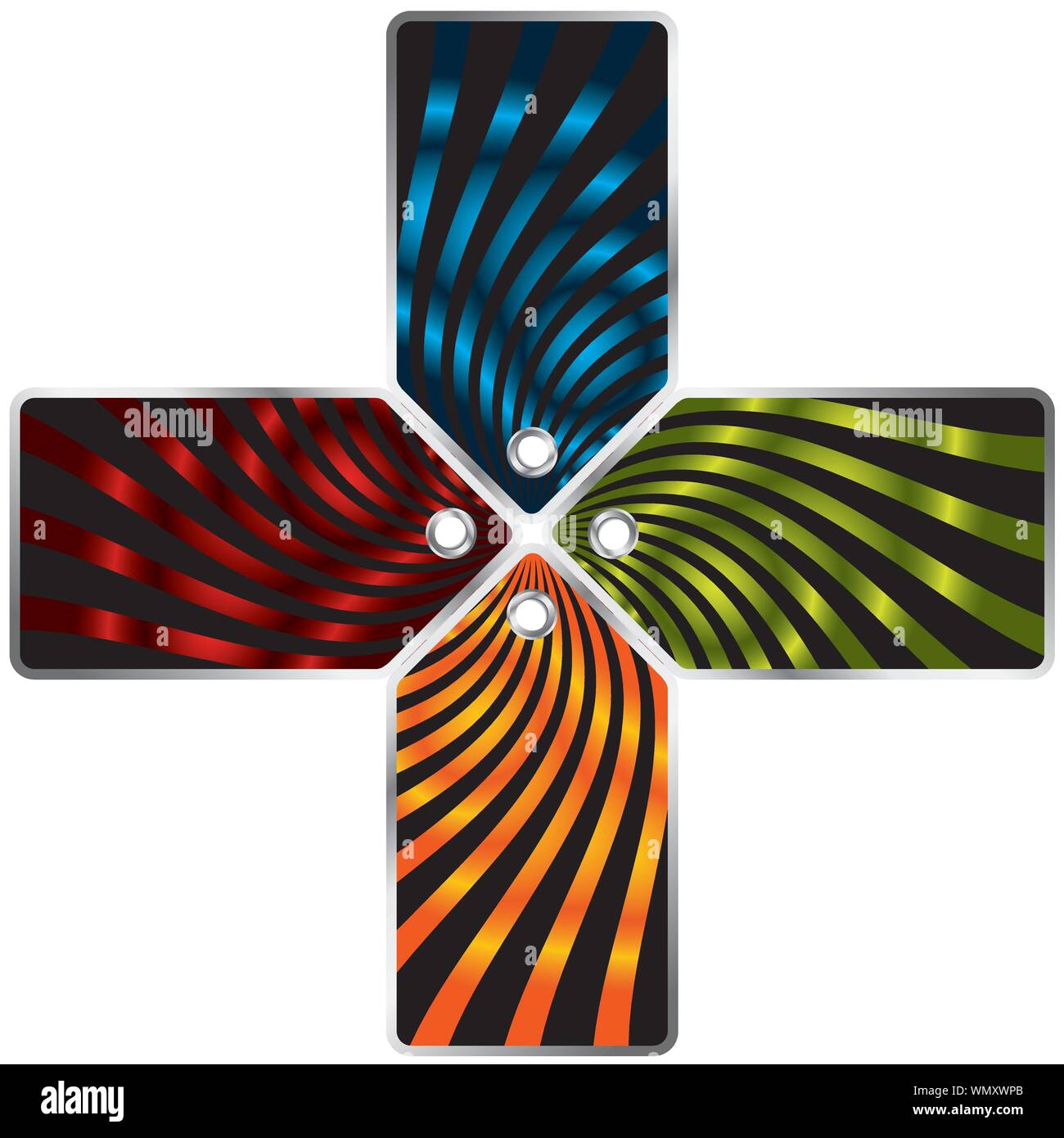 Striped label set Stock Vector Image & Art - Alamy