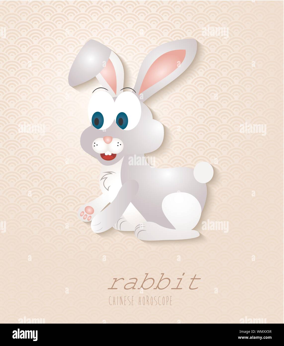 Chinese zodiac set Year of the Rabbit Stock Vector Image & Art - Alamy