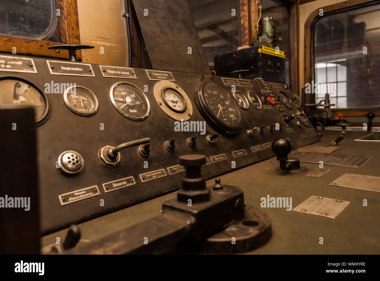 Train control panel hi-res stock photography and images - Alamy
