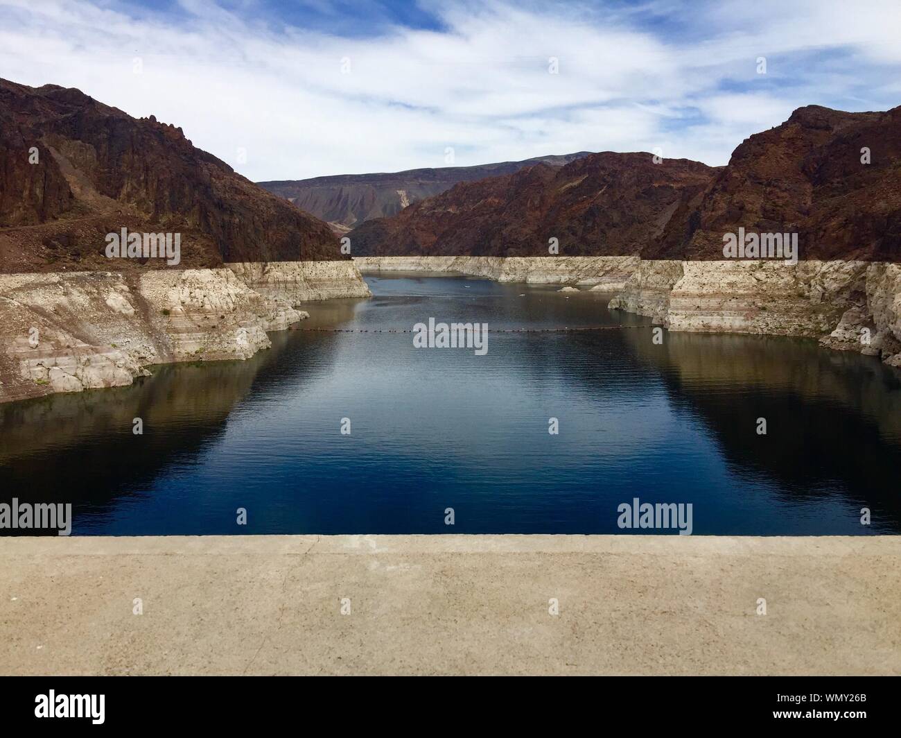 River behind dam hi-res stock photography and images - Alamy