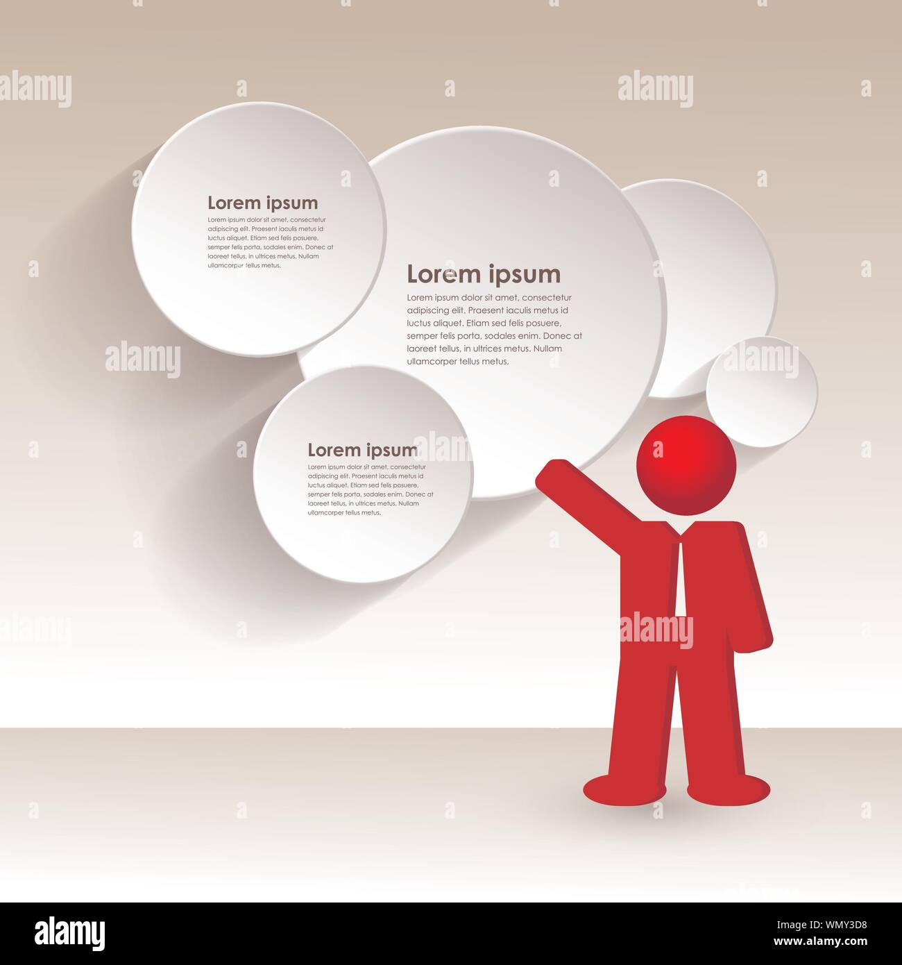 business man shows a business strategy Stock Vector Image & Art - Alamy