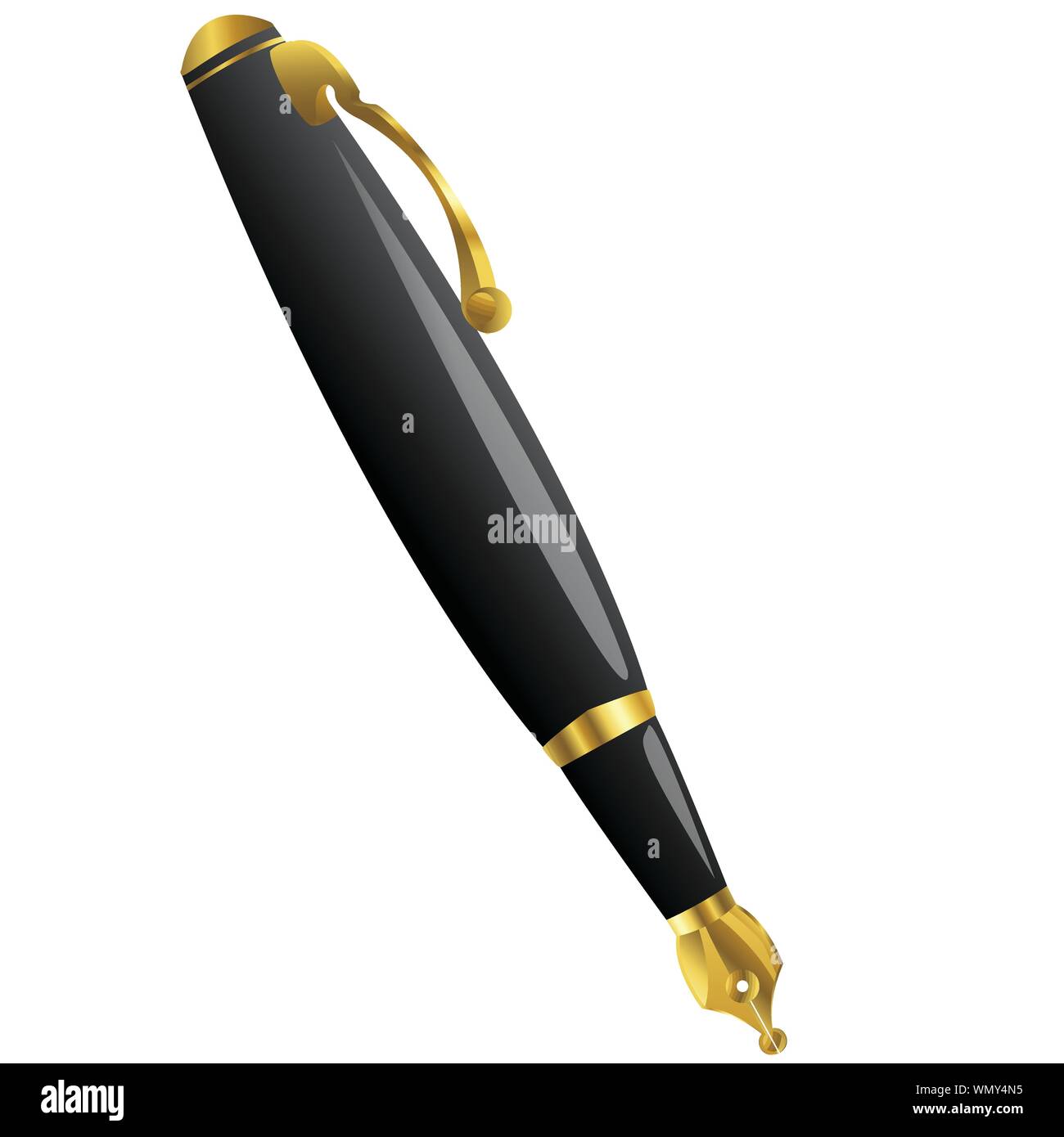 Calligraphy document Cut Out Stock Images & Pictures - Alamy