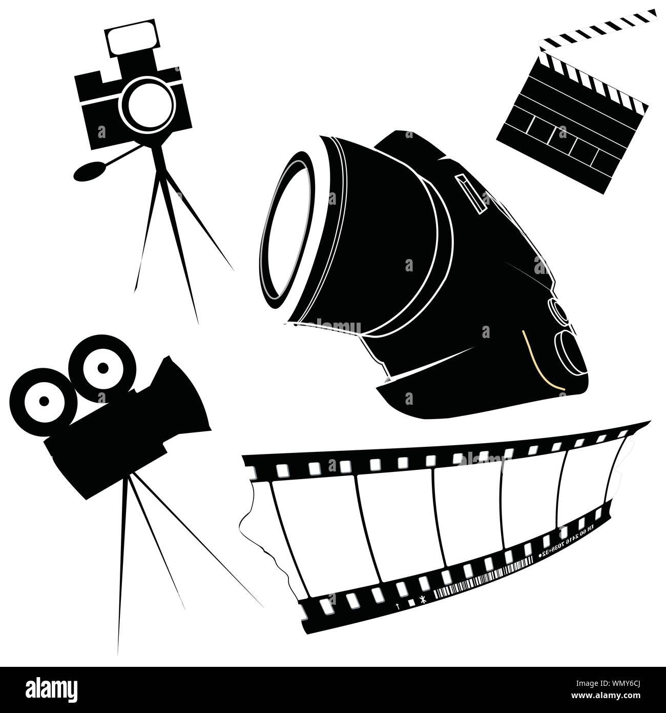 Stylized photo icons Stock Vector Image & Art - Alamy