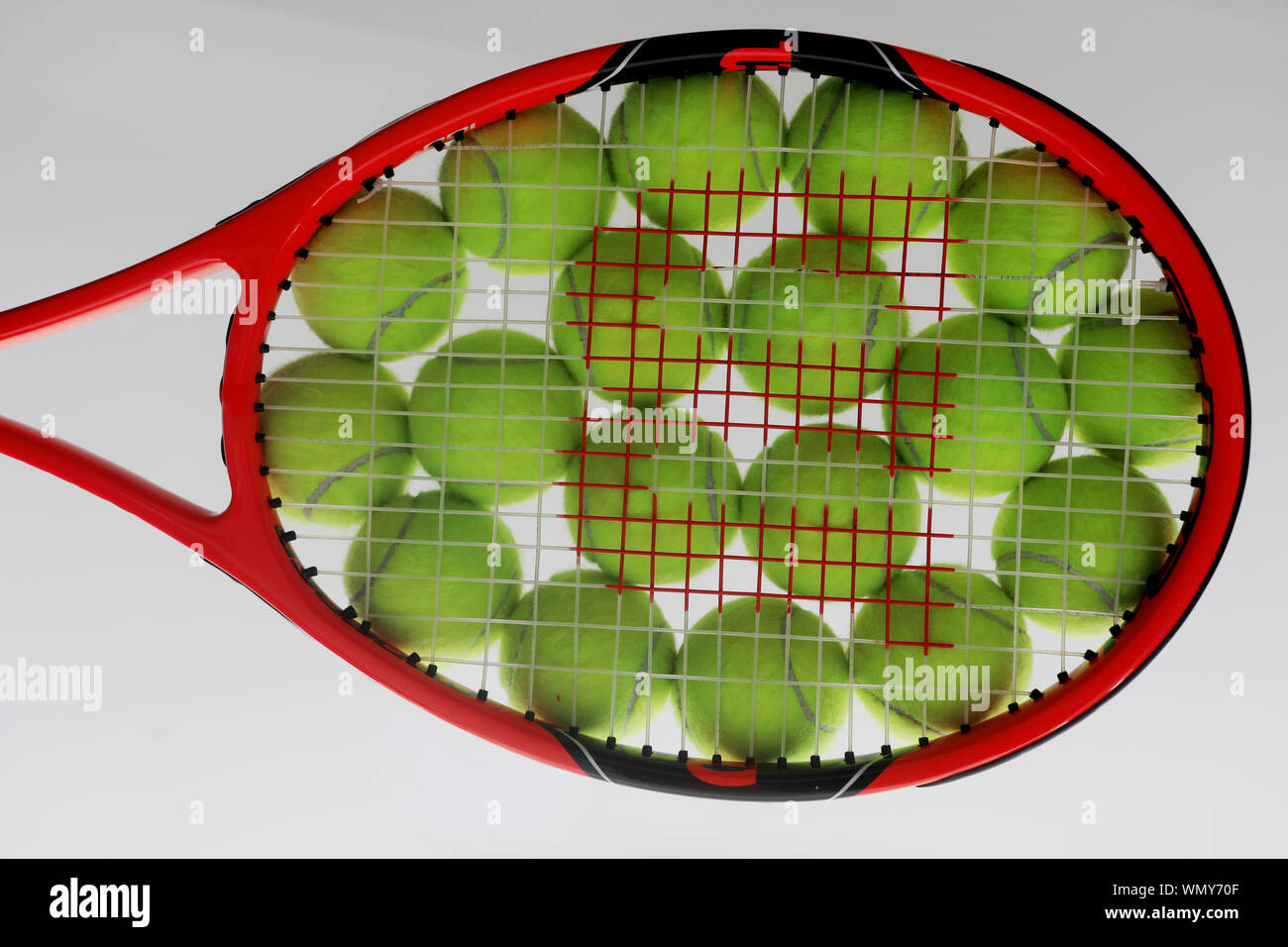 Tennis Racket Balls Still Life High Resolution Stock Photography and ...