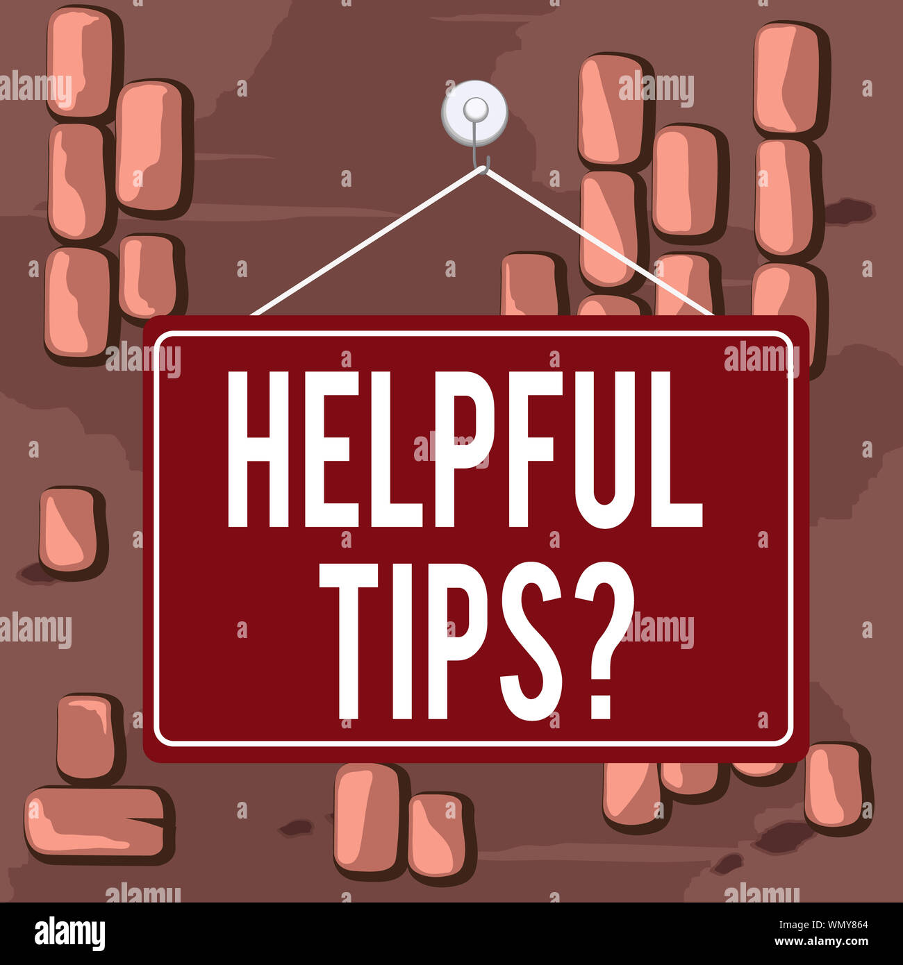 Word writing text Helpful Tips Question. Business photo showcasing ...