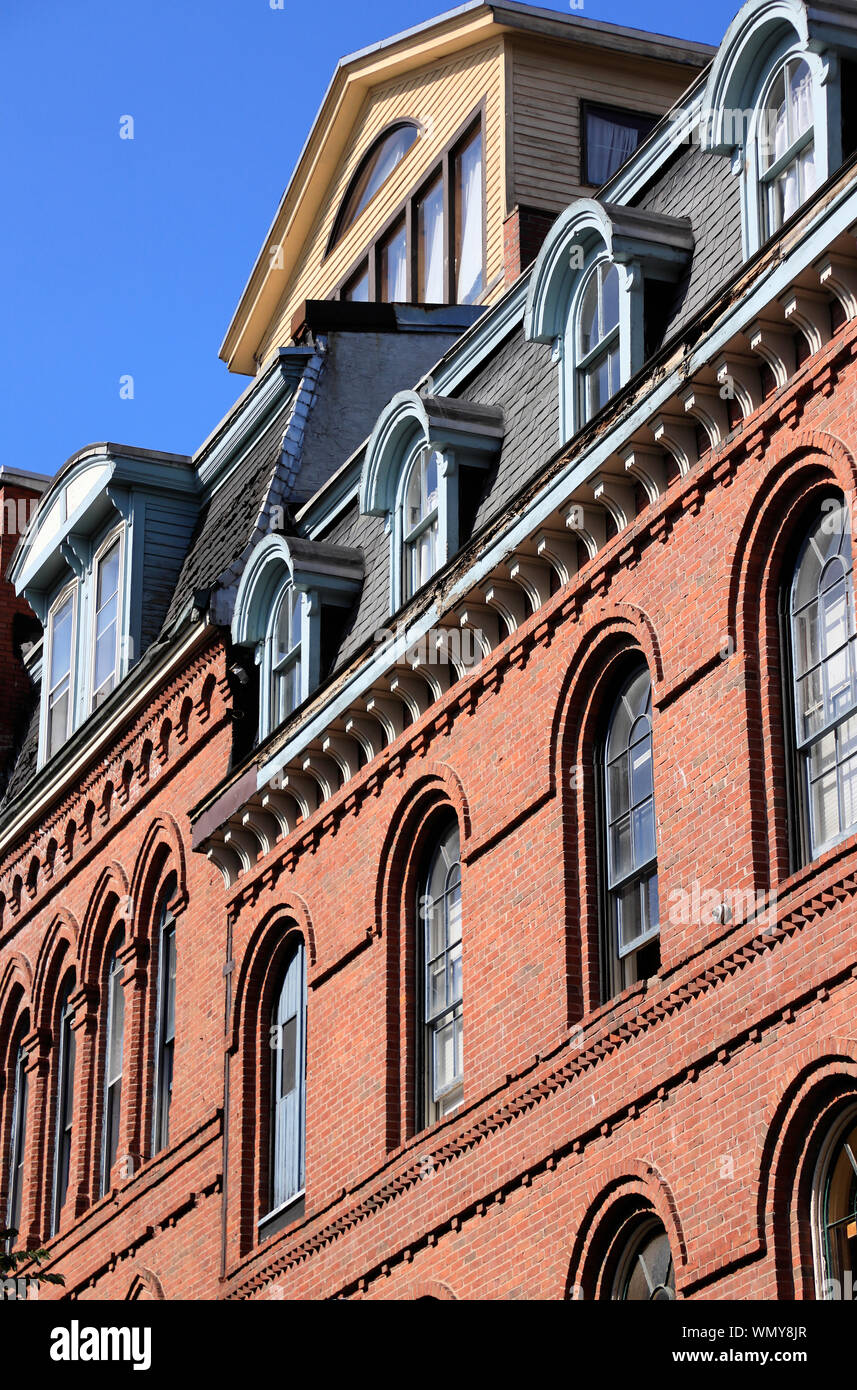 19th century brick building hi-res stock photography and images - Alamy