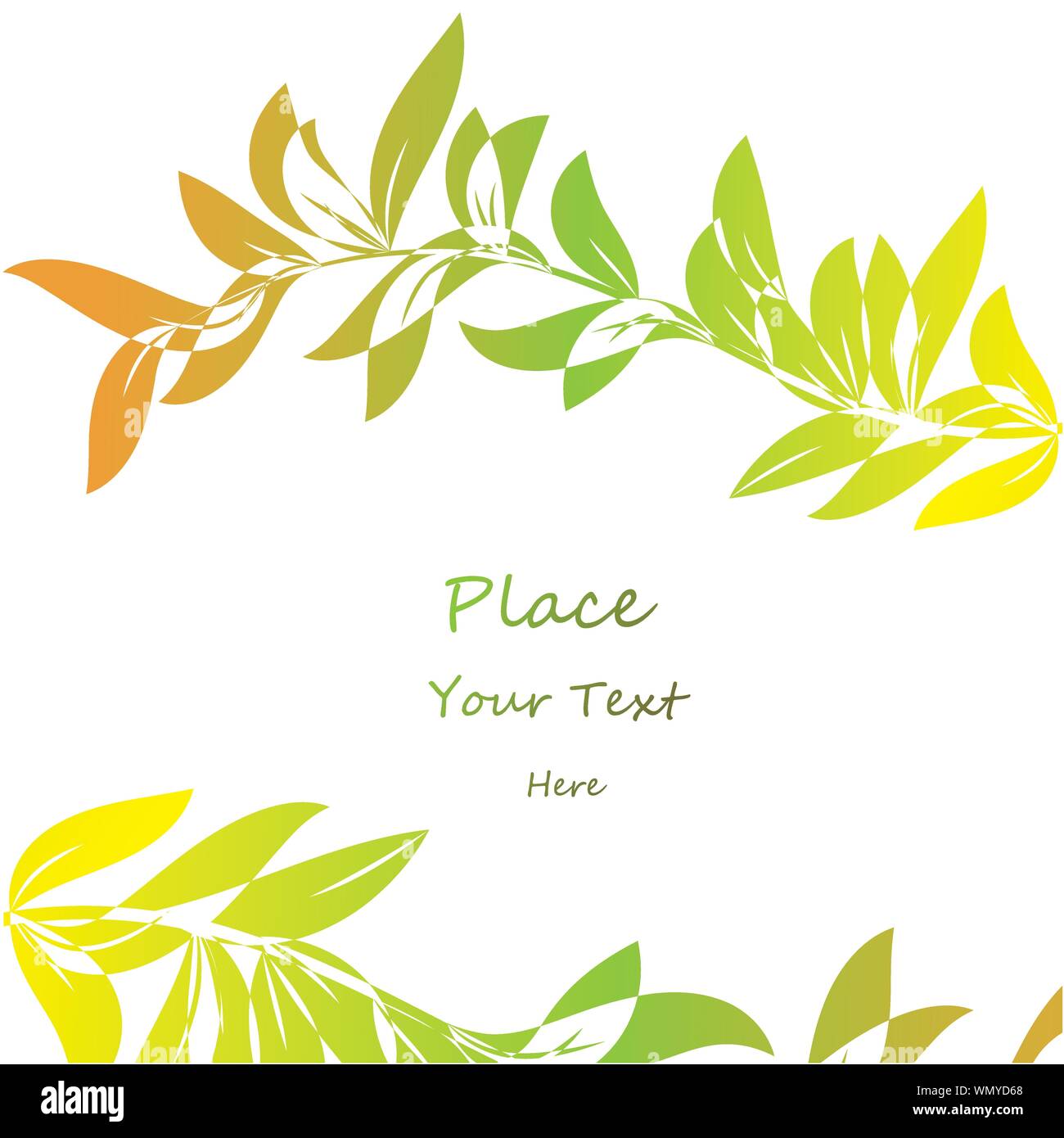 Abstract color leaf background. vector illustration Stock Vector Image ...