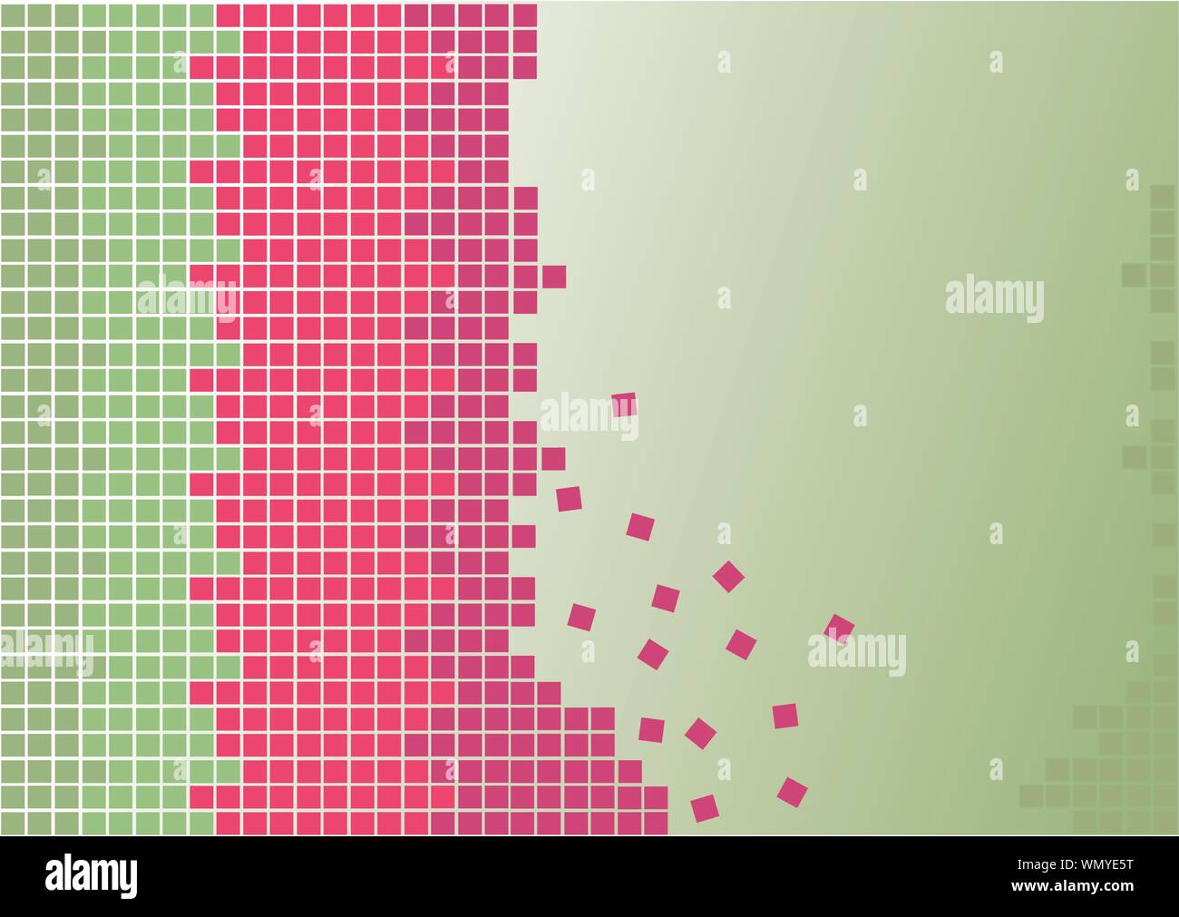 Color background with pink elements Stock Vector Image & Art - Alamy