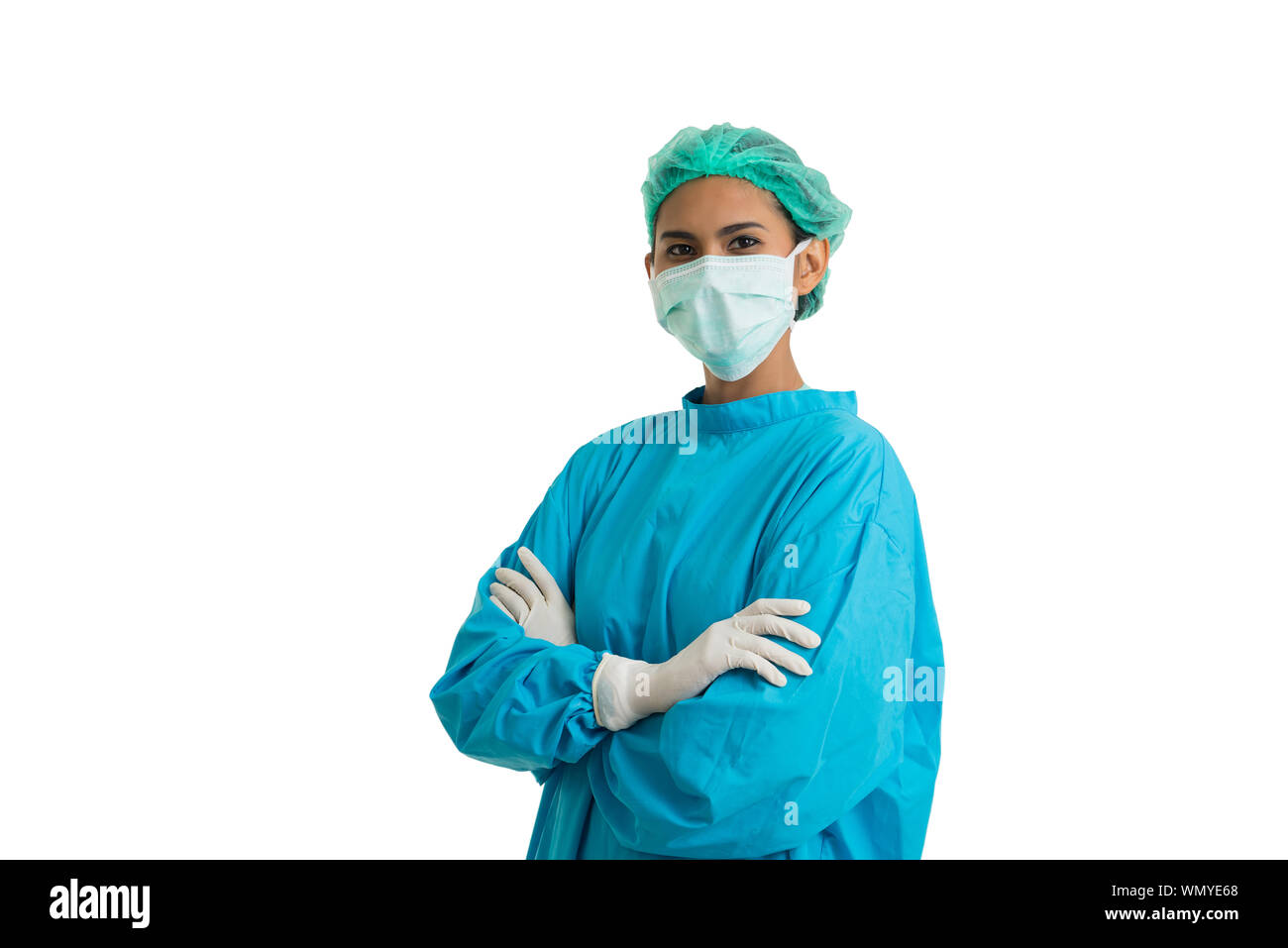 Female surgical mask hi-res stock photography and images - Alamy