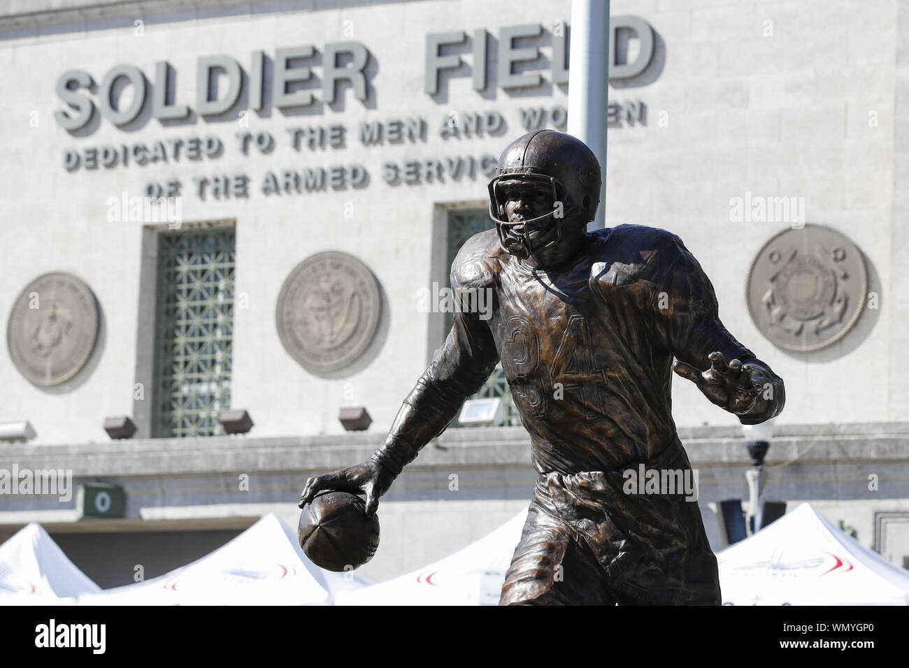 Chicago bears pro football hall of fame hi-res stock photography and ...