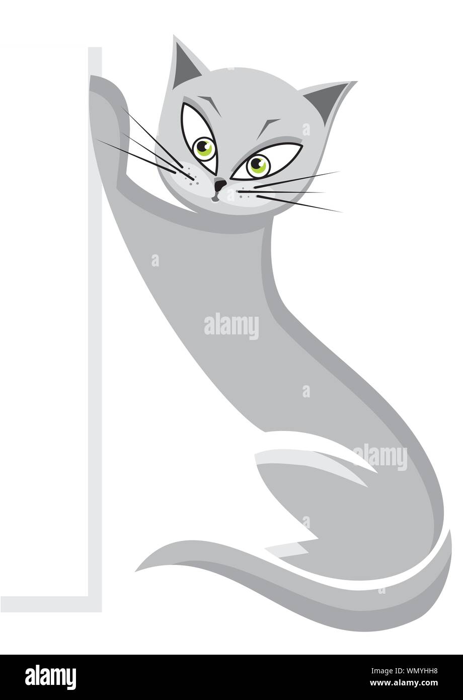 Push cat Stock Vector Images - Alamy