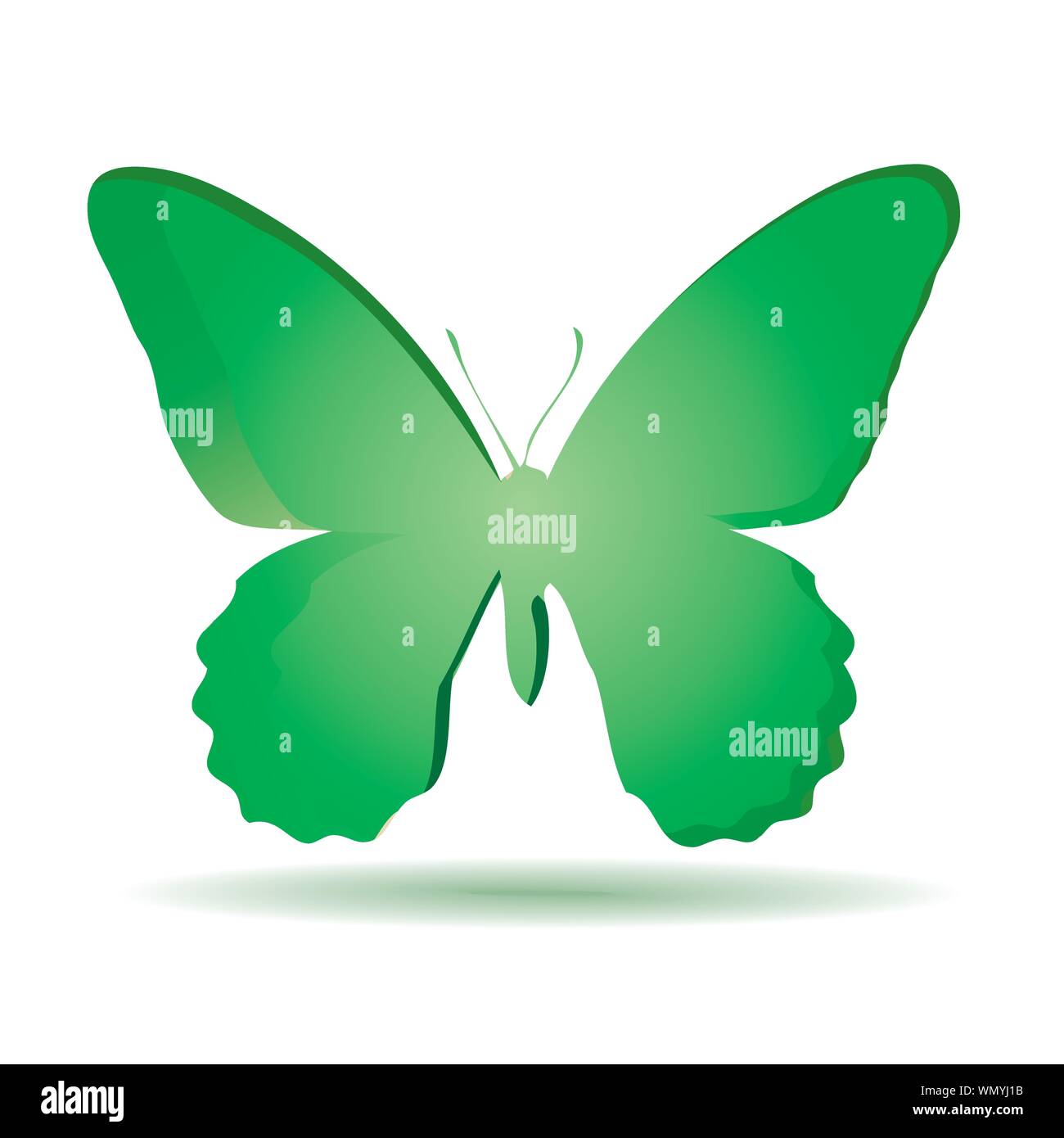 Colorful butterfly background. Vector Illustration Stock Vector Image ...