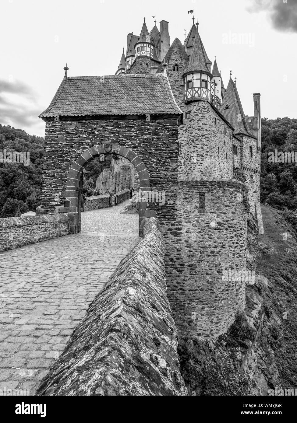 Black And White Castle High Resolution Stock Photography and Images - Alamy